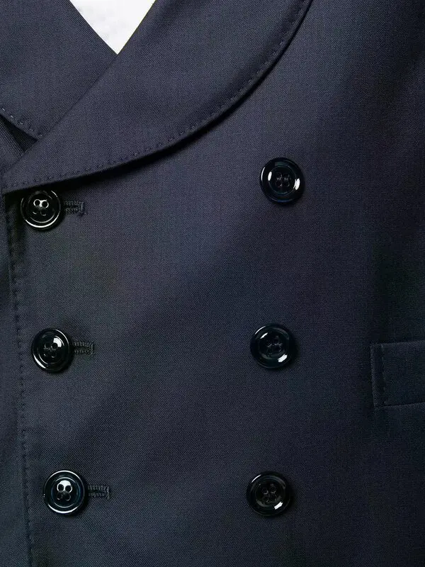 Brunello Cucinelli Double-breasted Virgin Wool Waistcoat