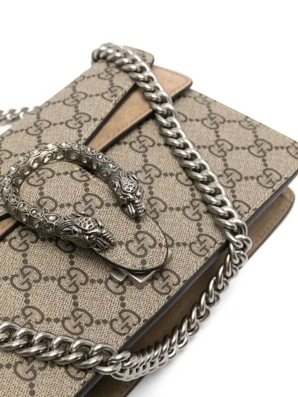 Gucci Dionysus Gg Shoulder Bag - Neutrals