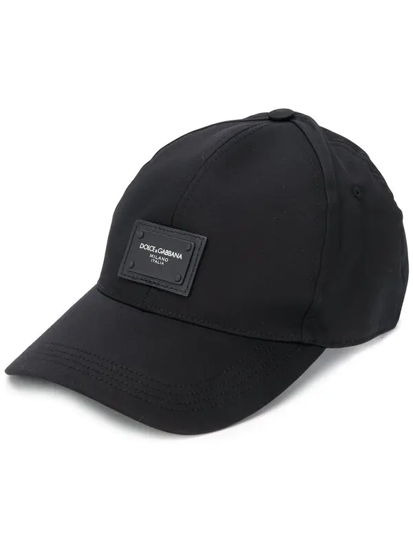 Dolce & Gabbana Logo Baseball Cap - Black