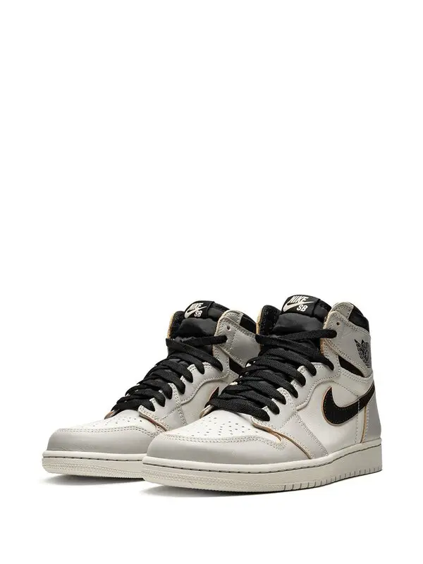 JORDAN Air 1 Sb Retro High Og Sneakers - Grey