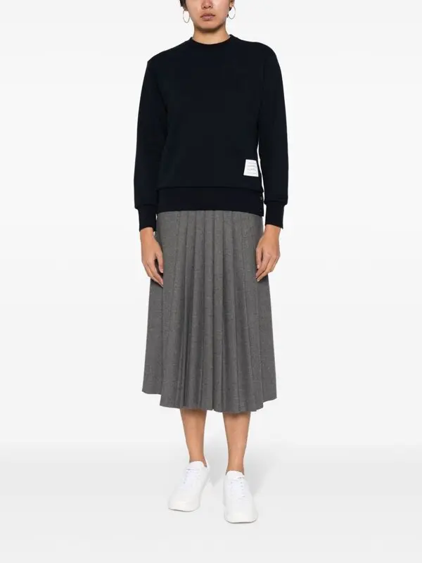Thom Browne Rwb-stripe Sweatshirt