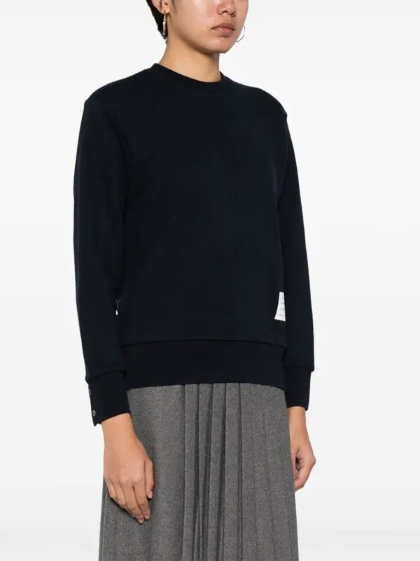 Thom Browne Rwb-stripe Sweatshirt