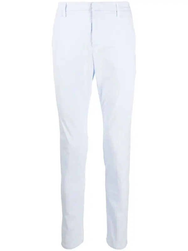 DONDUP Slim-fit Tailored Trousers - Blue