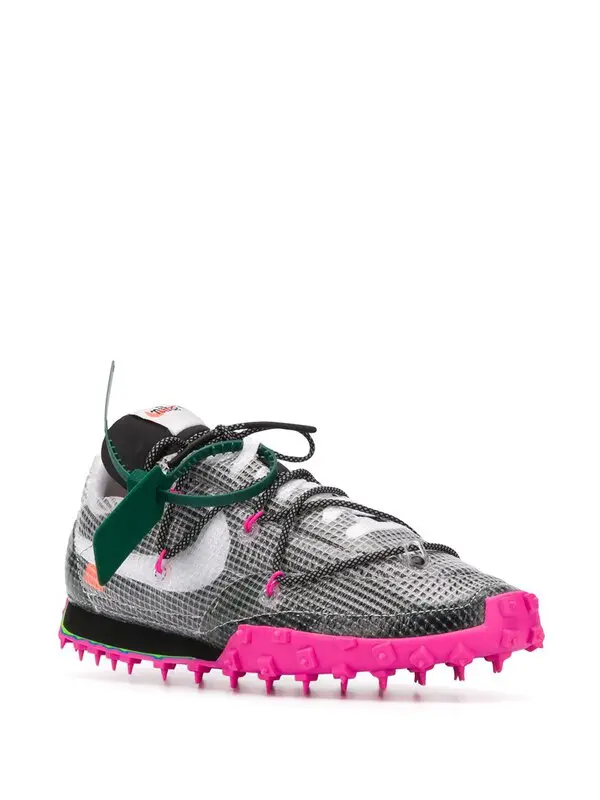 Nike X Off White Waffle Racer Sp Sneakers - Grey