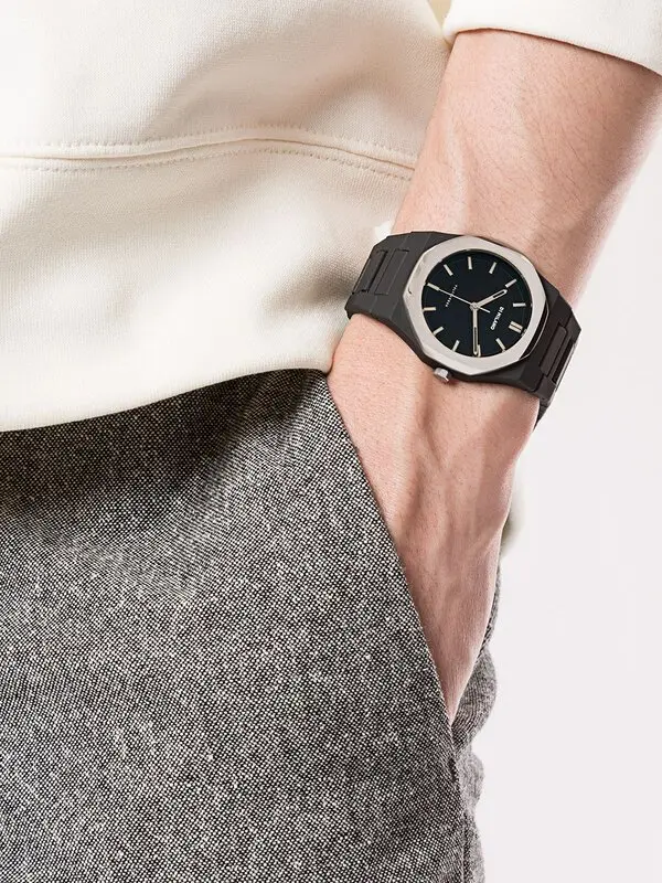D1 MILANO Polycarbon Watch - Black