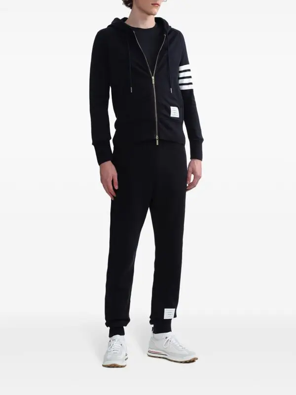 Thom Browne Classic Loopback Stripe Sweatpants - Blue