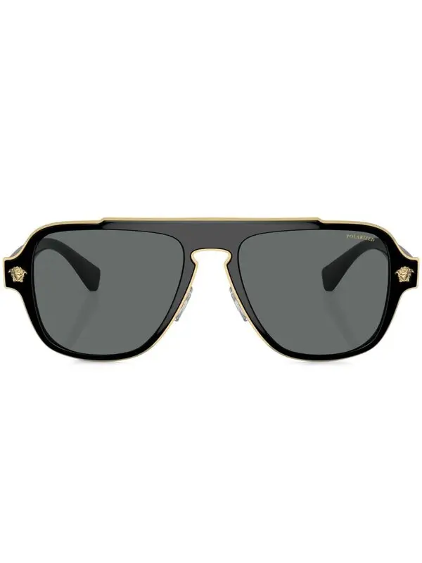 Versace Aviator-frame Sunglasses - Black
