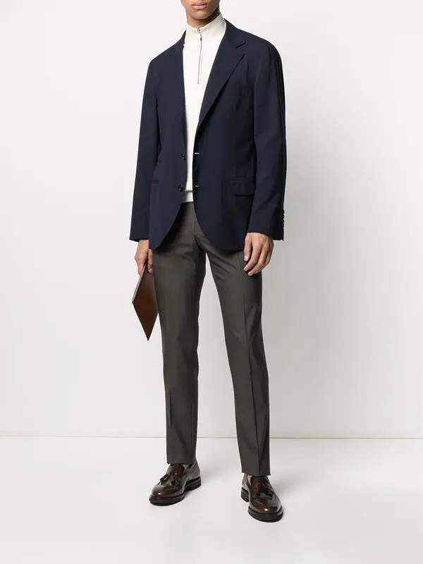 Incotex Slim-fit Check Trousers