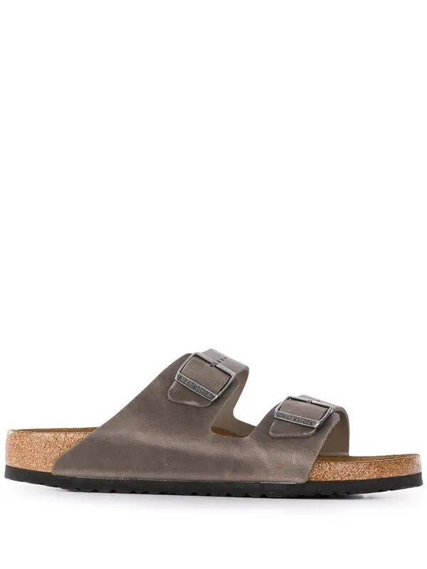 BIRKENSTOCK Arizona Two Strap Sandals - Brown