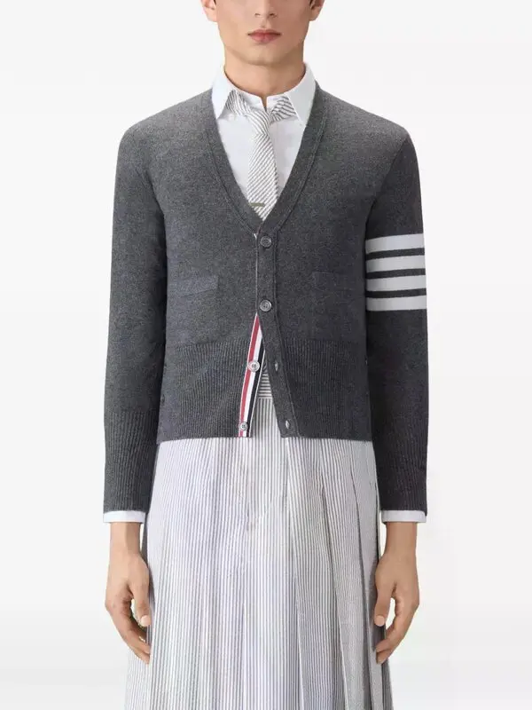 Thom Browne 4-bar Cashmere Cardigan