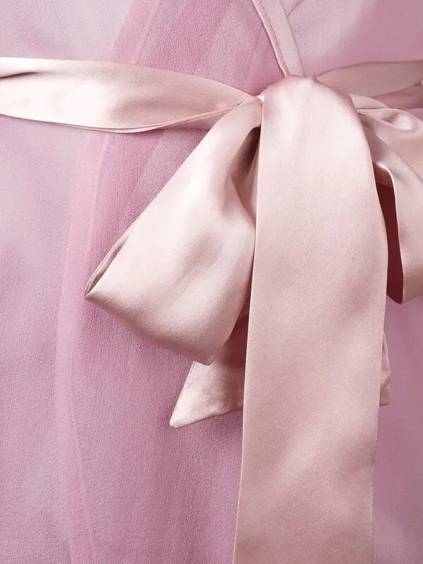 GILDA & PEARL Diana Sheer Silk Robe