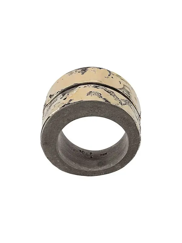 PARTS OF FOUR Crevice Thick-band Ring - Gold