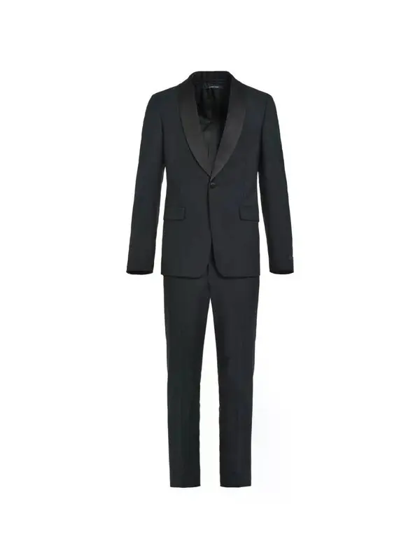 Prada Wool And Mohair Tuxedo - Black