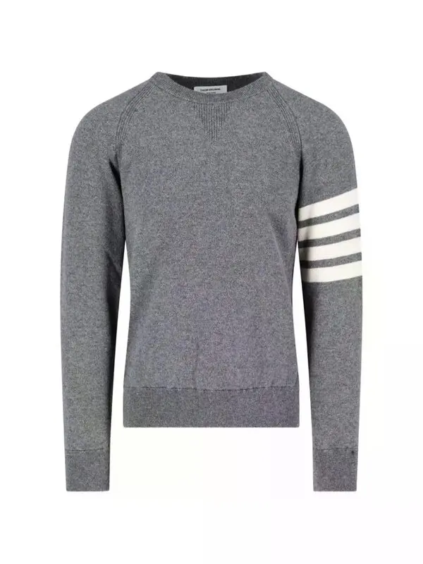 Thom Browne 4-bar Crew Neck Cashmere Jumper