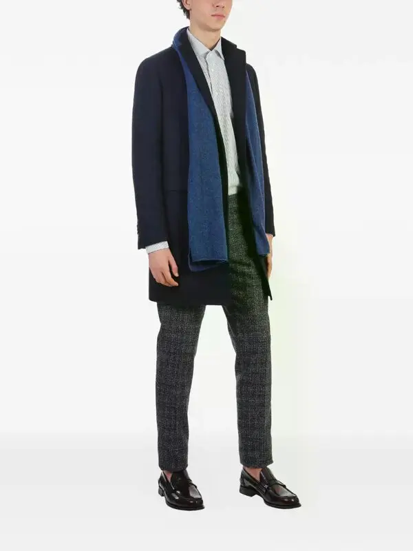 DELL'OGLIO Fine-stripe Shirt - White