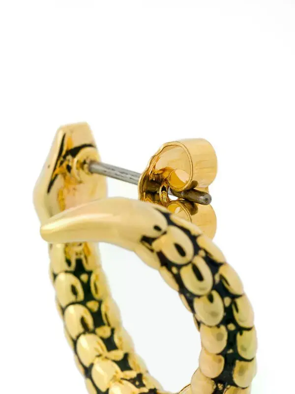 AURÉLIE BIDERMANN Snake Hoop Earrings