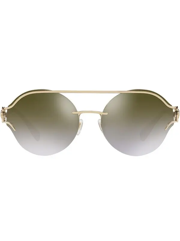 Versace V-powerful Round Sunglasses