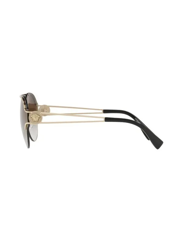 Versace V-powerful Round Sunglasses
