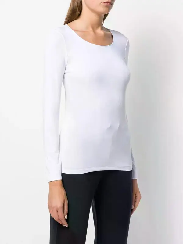 Majestic Filatures Fitted Jersey Top