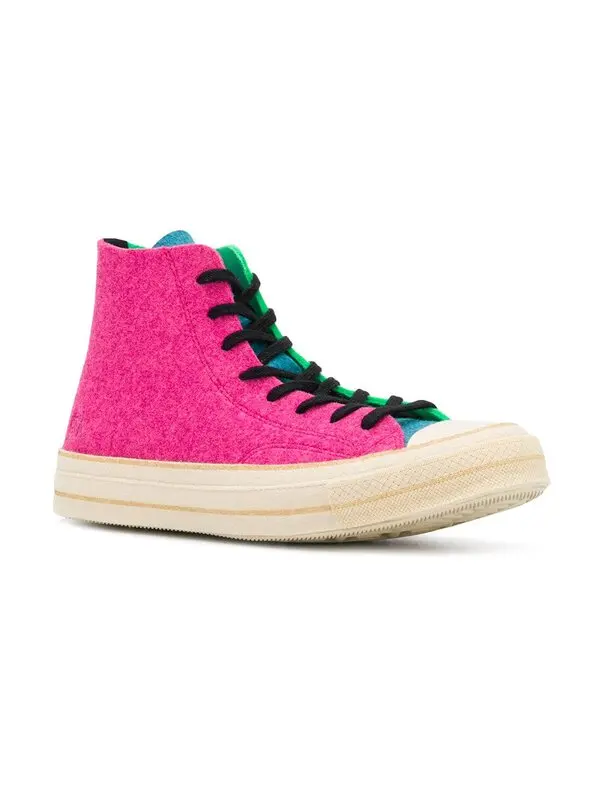 CONVERSE X Jw Anderson Chuck 70 Hi Felt Sneakers