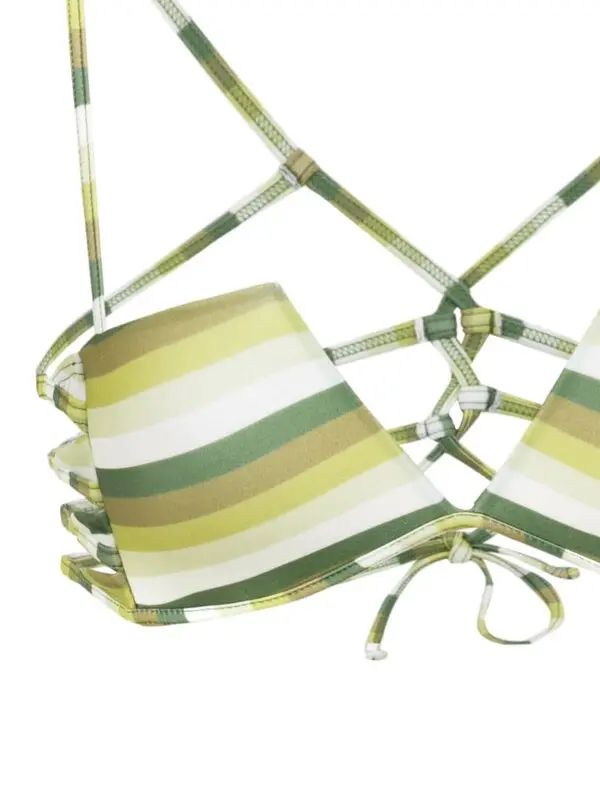 AMIR SLAMA Striped Bikini
