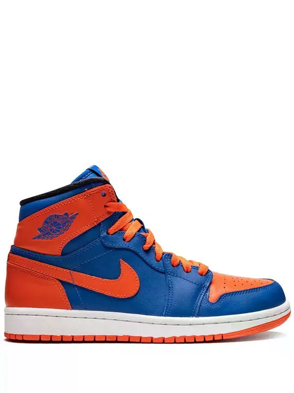 JORDAN Air 1 Retro High Og Knicks Sneakers - Blue