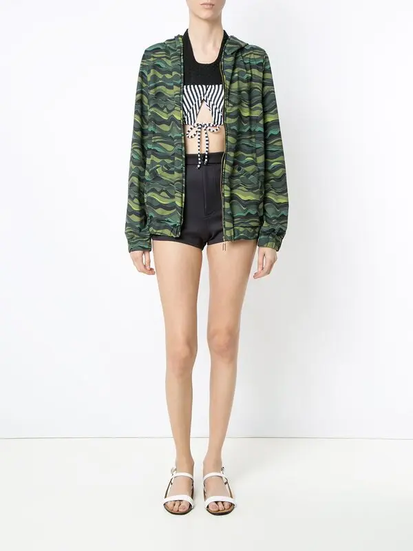 AMIR SLAMA High Waisted Shorts