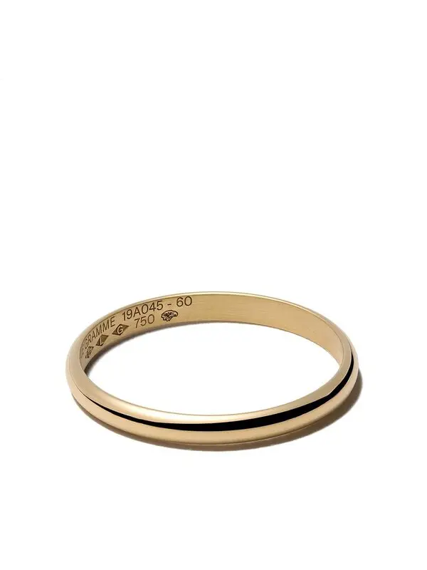 Le Gramme 18kt Le 2 Grammes Half Bangle Ring - Gold