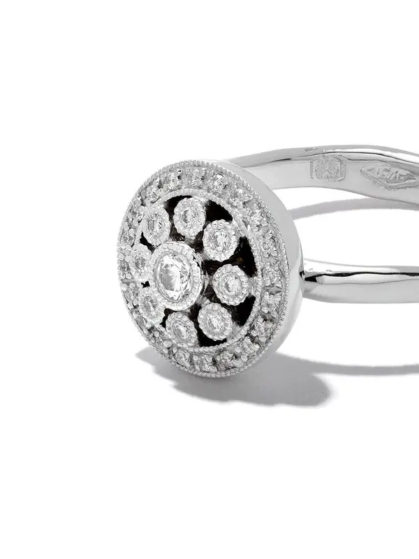 WOUTERS & HENDRIX 18kt Diamond Rosetta Ring