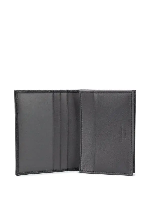 FERRAGAMO Gancini Textured Card Holder