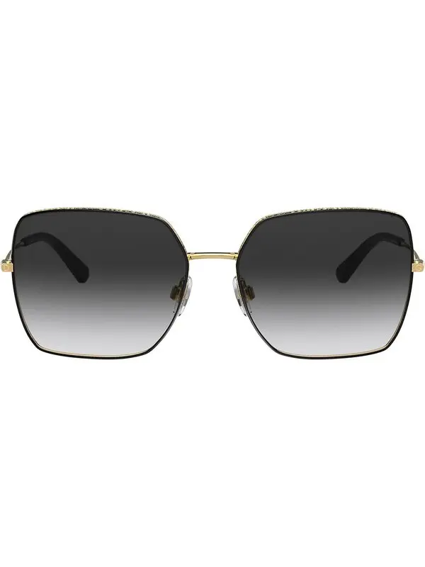 Dolce & Gabbana Logo Sunglasses - Black