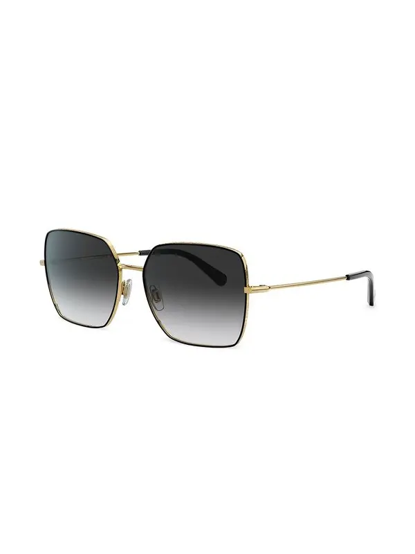 Dolce & Gabbana Logo Sunglasses - Black