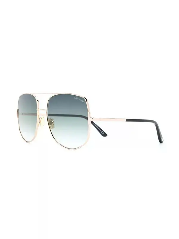 TOM FORD Oversized Aviator Sunglasses
