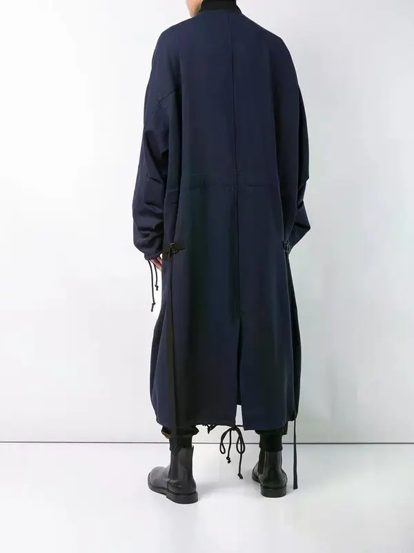 HAIDER ACKERMANN Long Shawl Coat - Black