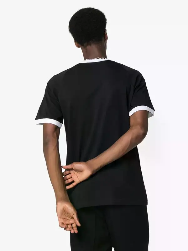 Adidas Embroidered Trefoil Motif T-shirt - Black