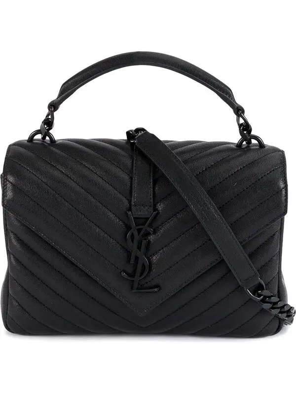 Saint Laurent Medium Collège Quilted Leather Bag