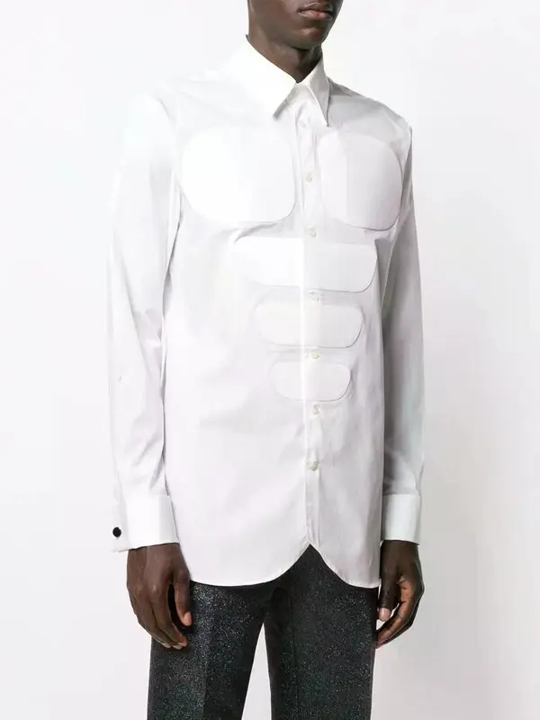 WALTER VAN BEIRENDONCK 2013's Silent Secrets Panelled Shirt