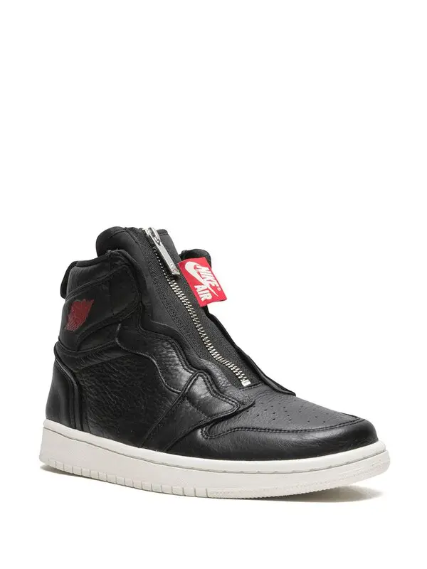 JORDAN Air 1 Hi Zip Prem Sneakers - Black