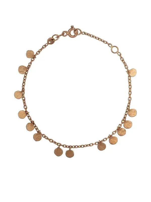 Kismet By Milka 14kt Dangle Disc Bracelet
