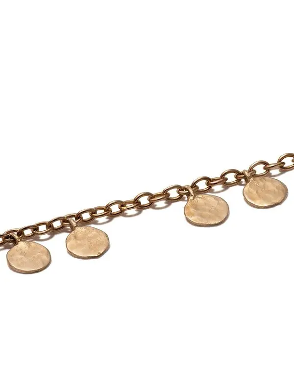 Kismet By Milka 14kt Dangle Disc Bracelet