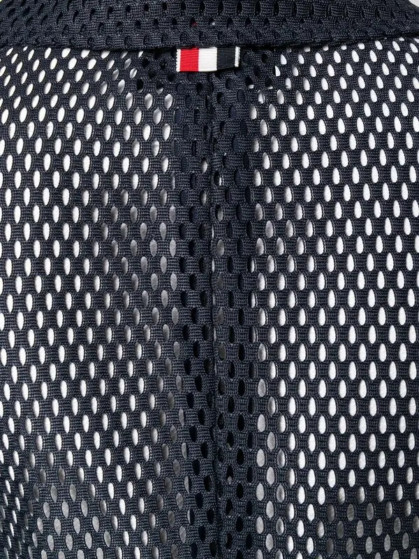 Thom Browne Mesh Cut-out Blazer