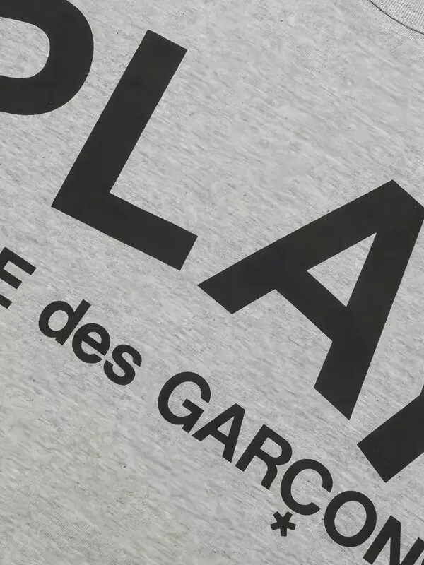 Play Comme Des Garcon Logo-print T-shirt