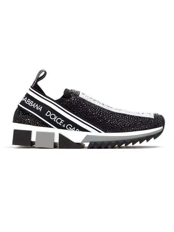 Dolce & Gabbana Sorrento Slip-on Sneakers - Black