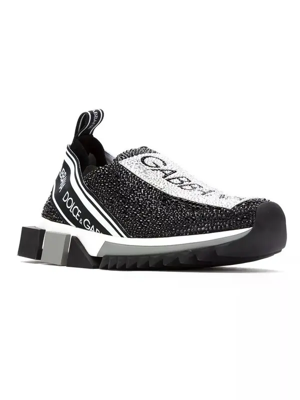Dolce & Gabbana Sorrento Slip-on Sneakers - Black