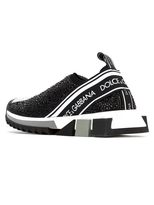 Dolce & Gabbana Sorrento Slip-on Sneakers - Black