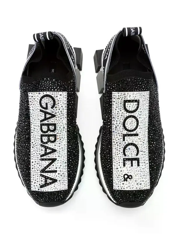 Dolce & Gabbana Sorrento Slip-on Sneakers - Black