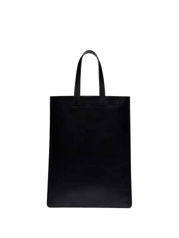 Comme Des Garçons Logo Print Tote Bag