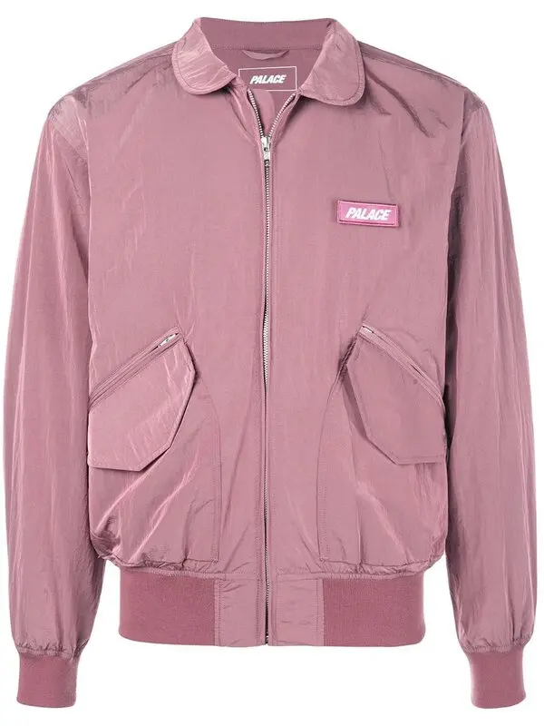 PALACE F-light Logo-patch Jacket - Pink