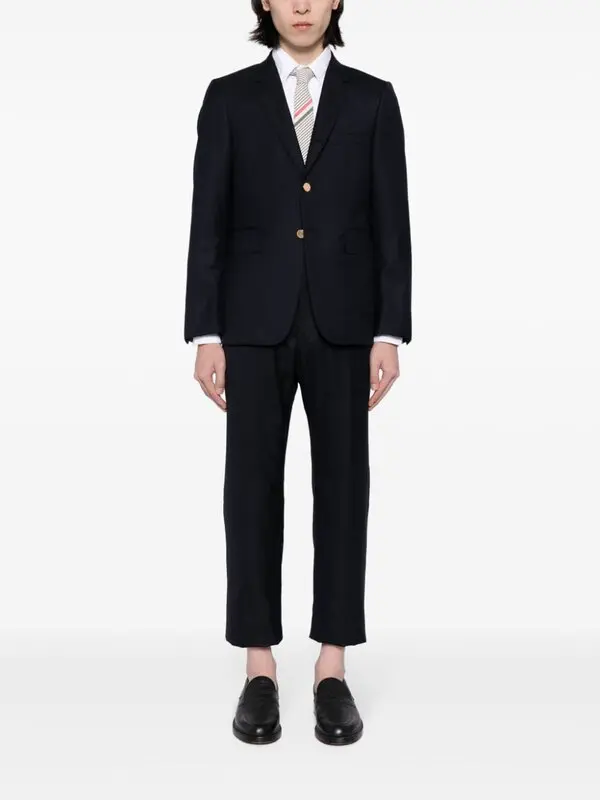 Thom Browne Super 120s Twill Trousers - Blue