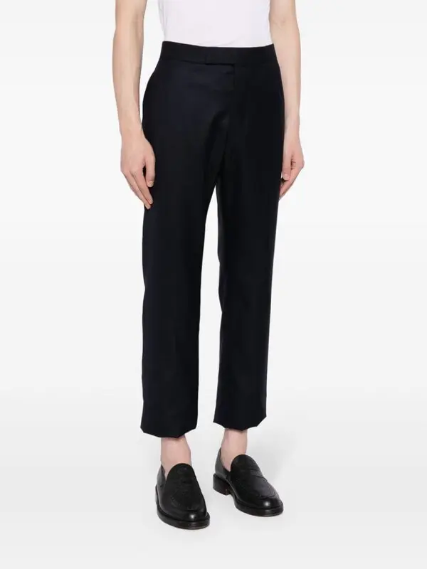 Thom Browne Super 120s Twill Trousers - Blue